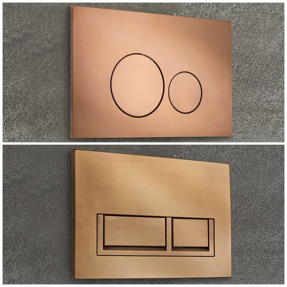 Milano - Concealed Cistern for Back to Wall Toilet Pan - Choice of ...
