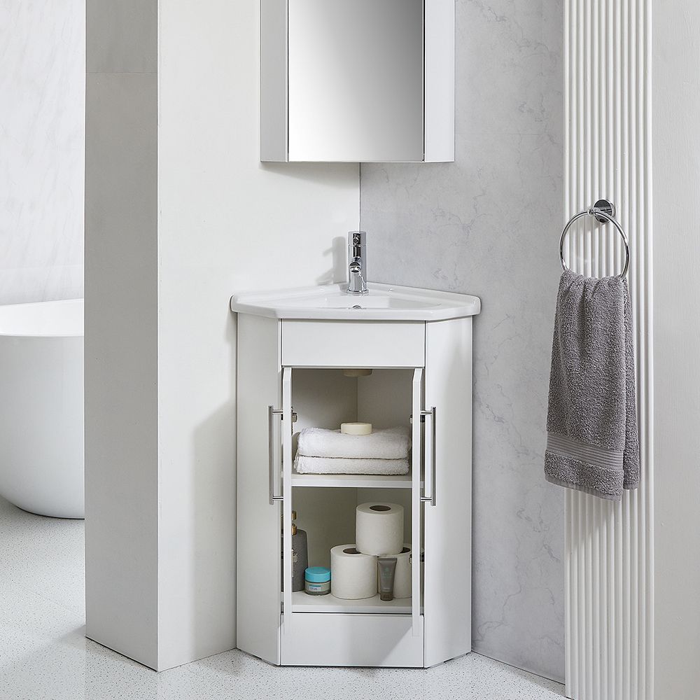 Corner sink units store
