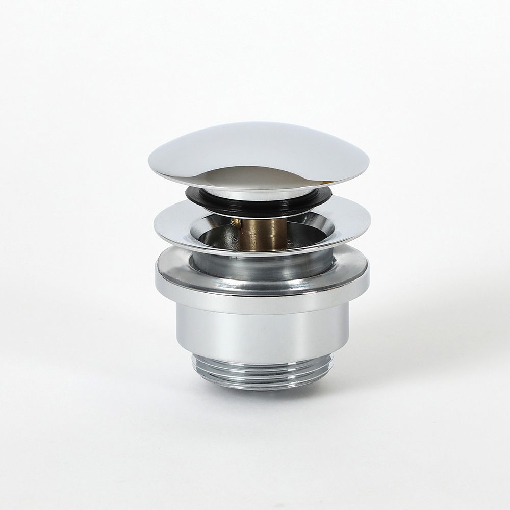 Milano - Universal Push Button Basin Waste - Chrome