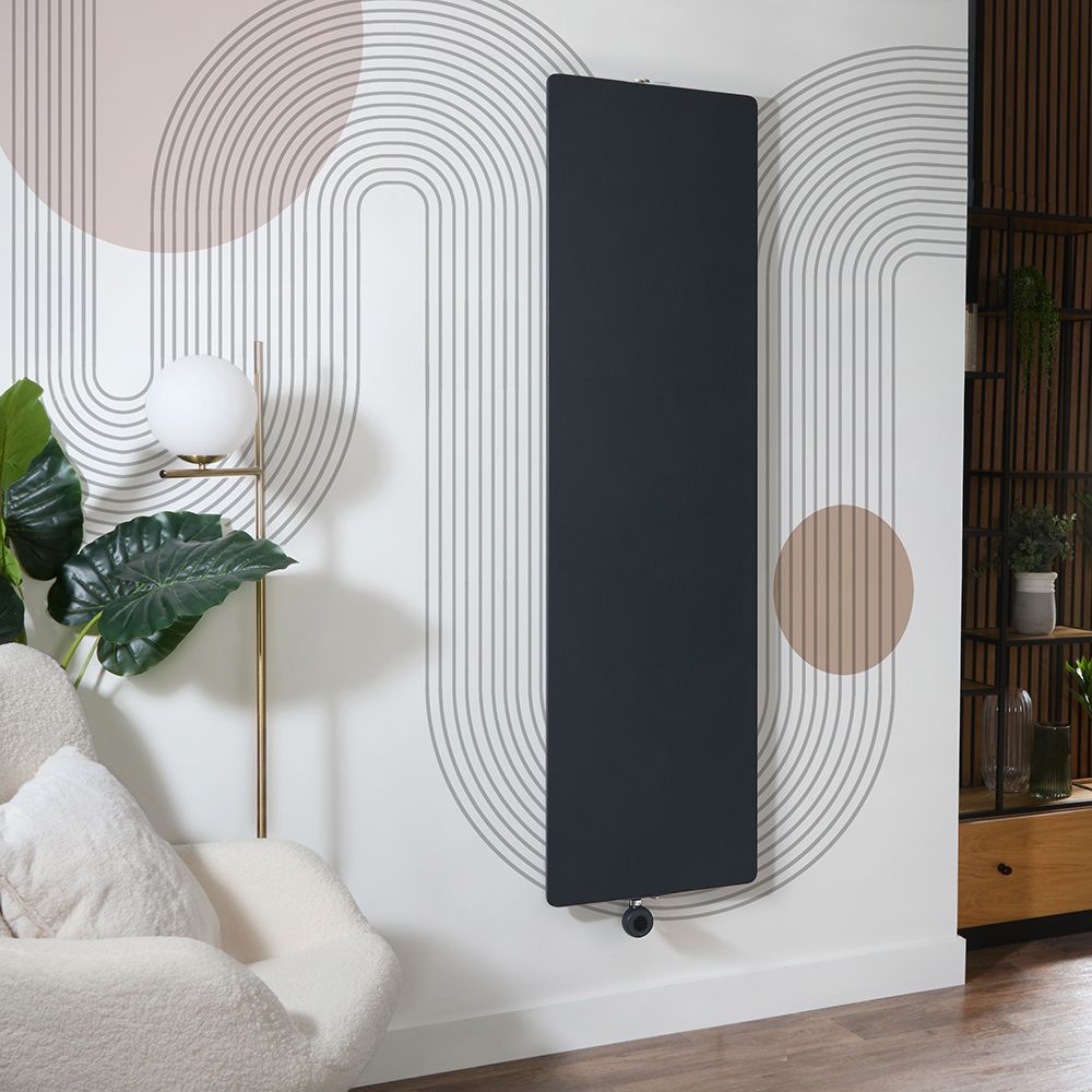 Milano x ECOSO Ria - Wi-Fi Electric Anthracite 1800mm Flat Panel ...