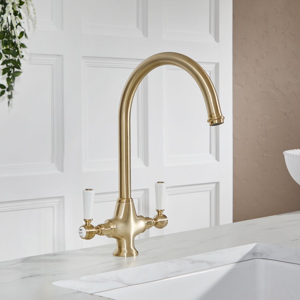Milano Elizabeth - Traditional Kitchen Mixer Tap - Choice of Finish