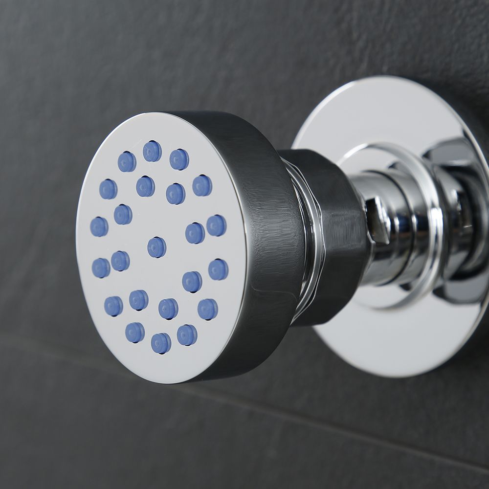 Milano Mirage - Modern Front Fix Round Body Jet - Chrome