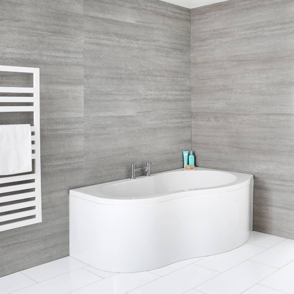 contemporary corner bath
