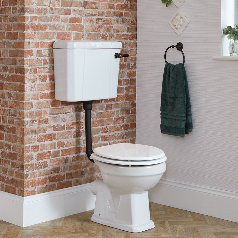 Milano Richmond - Traditional Comfort Height Low Level Toilet with ...