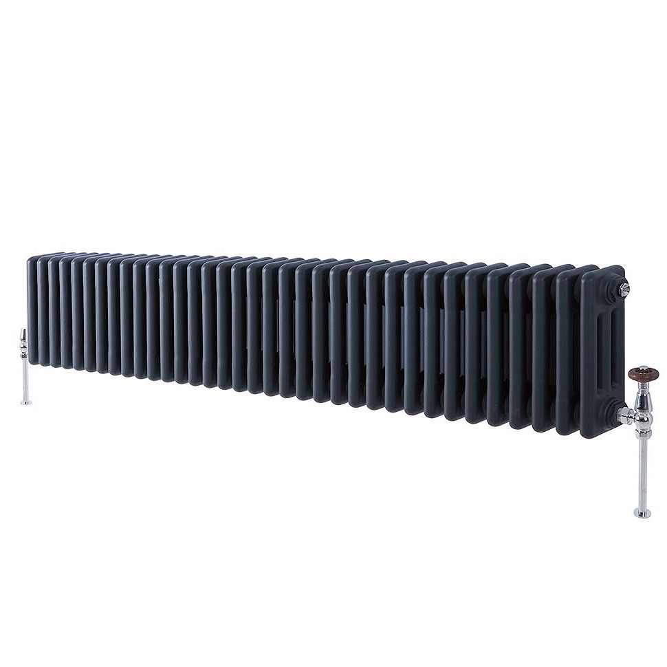 Milano Windsor - Anthracite Horizontal Traditional Triple Column ...