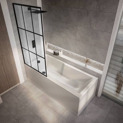 Straight Shower Baths | Straight Baths & Shower Screens