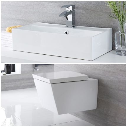 Modern Toilet and Basin Sets | Big Bathroom Shop